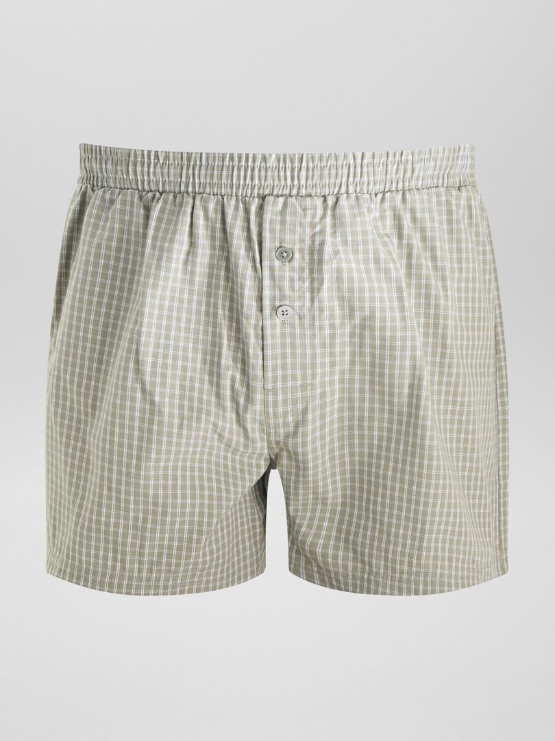 3 caleçons - Vert - Kiabi - 16.00€