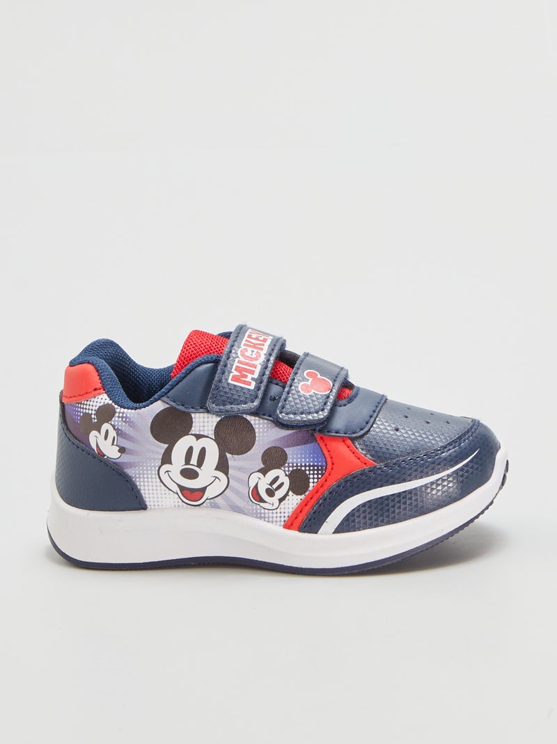 Baskets à scratchs 'Mickey' - bBeu - Kiabi - 25.00€