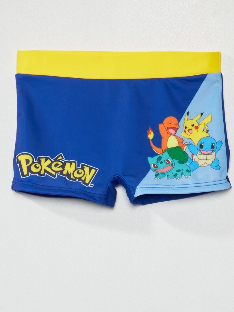 Boxer de bain 'Pokemon' - Bleu - Kiabi - 10.00€