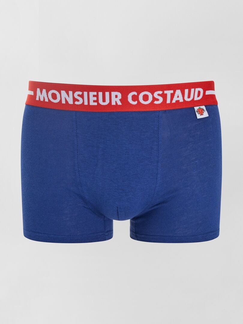 Boxer 'Monsieur Madame' - Bleu - Kiabi - 10.00€