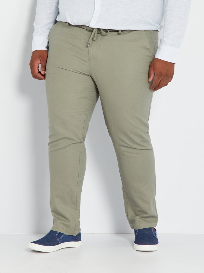 Chino broek - KAKI - Kiabi - 29.00€