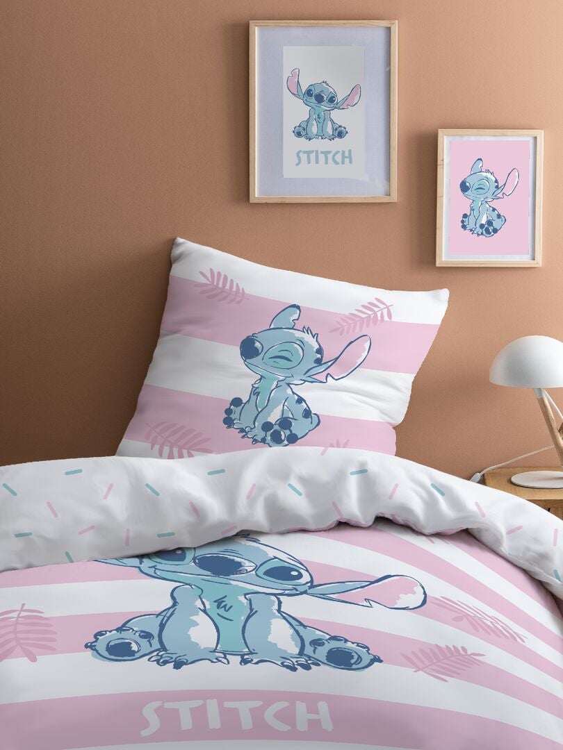 Dekbedset 'Stitch' - 1-persoonsbed - ROSE - Kiabi - 39.00€