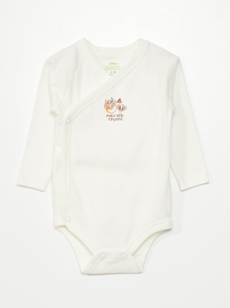 Disney-setje: rompertje + legging + muts - 3-delig - simba - 15.00€ - Kiabi