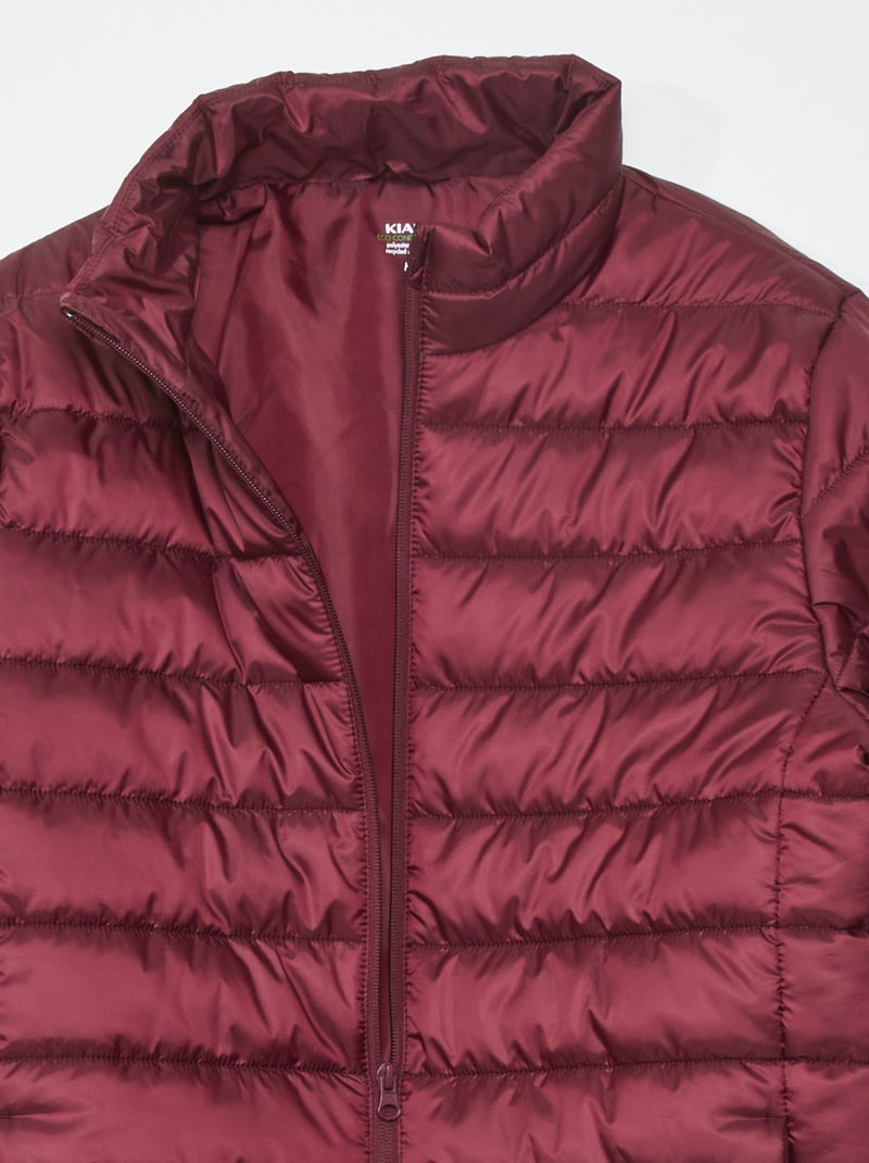 Donsjack van gerecyclede flessen - ROOD - 27.00€ - Kiabi