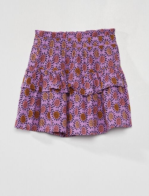 Hippe rok voor meisjes in vrolijke modellen, kleuren en dessins - Kiabi