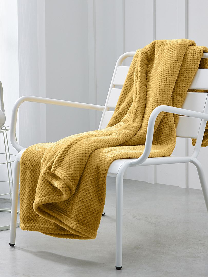 Grote plaid - Beige - Kiabi - 20.00€