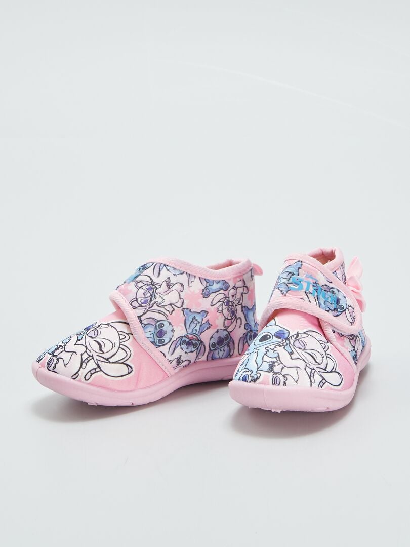 Hoge sloffen 'Stitch' - ROSE - Kiabi - 12.00€