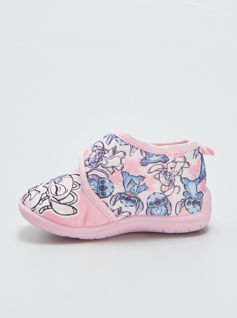 Hoge sloffen 'Stitch' - ROSE - Kiabi - 12.00€