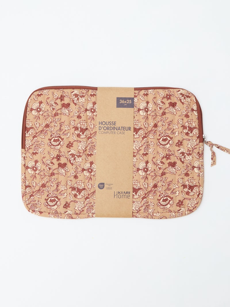 Housse d'ordinateur ou tablette 15 pouces - Kiabi Home - Beige - 12.00 ...