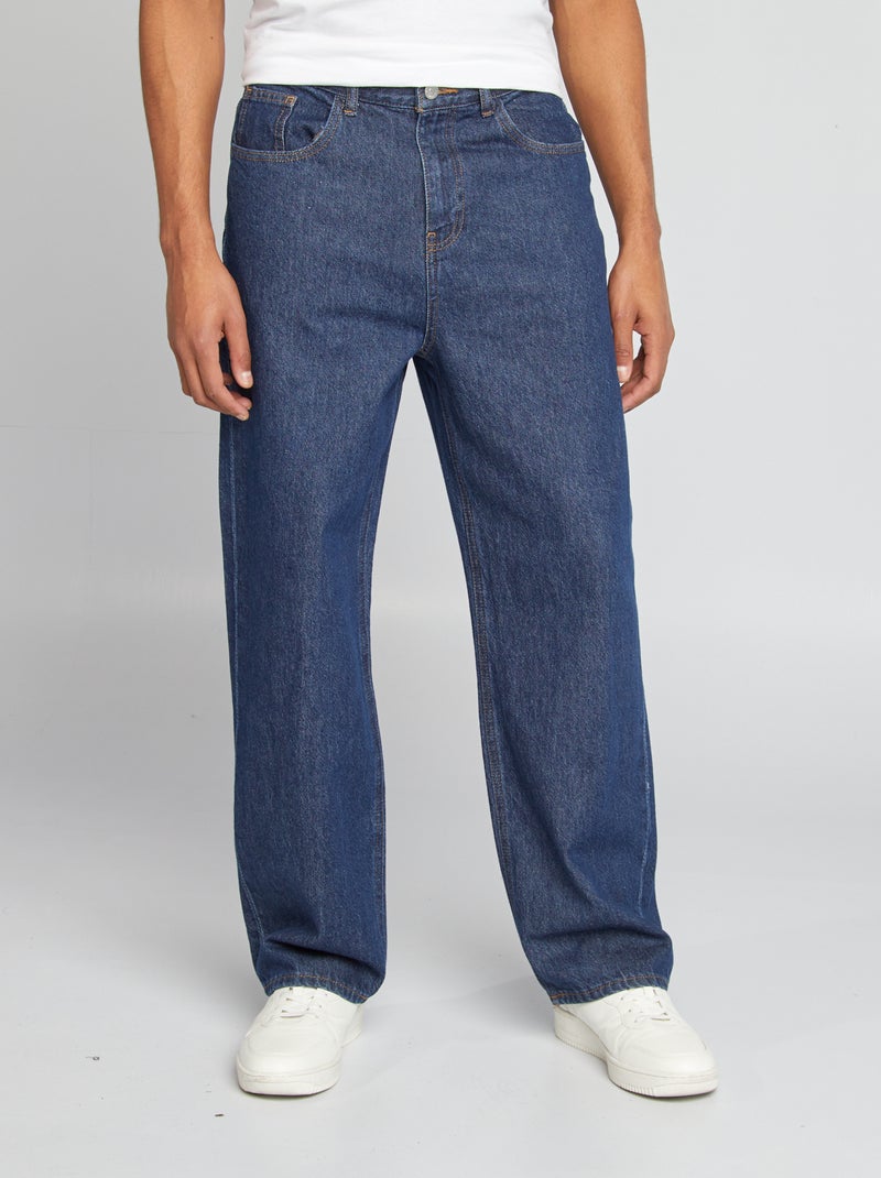 Jean baggy - Large - Bleu - Homme - 25.00€ - Kiabi