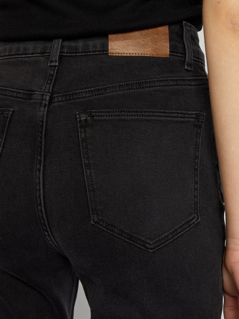 Jean flare/bootcut - L30 - Noir - Kiabi - 20.00€