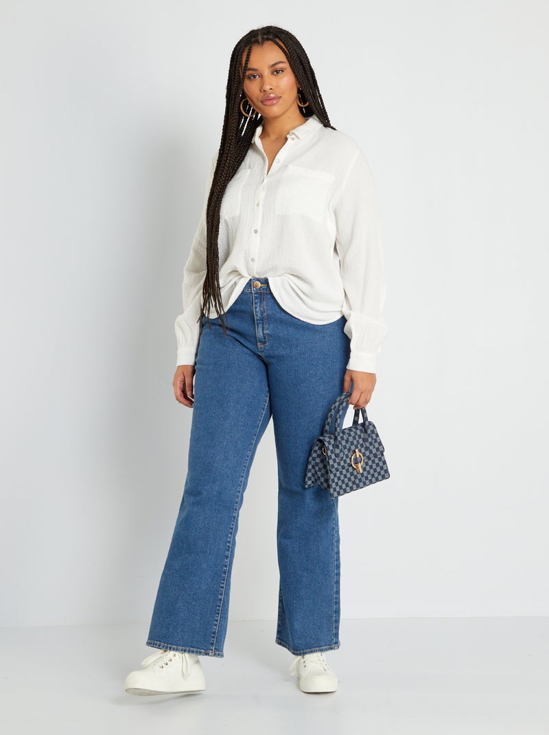 Jean flare/bootcut - L32 - Stone - 25.00€ - Kiabi