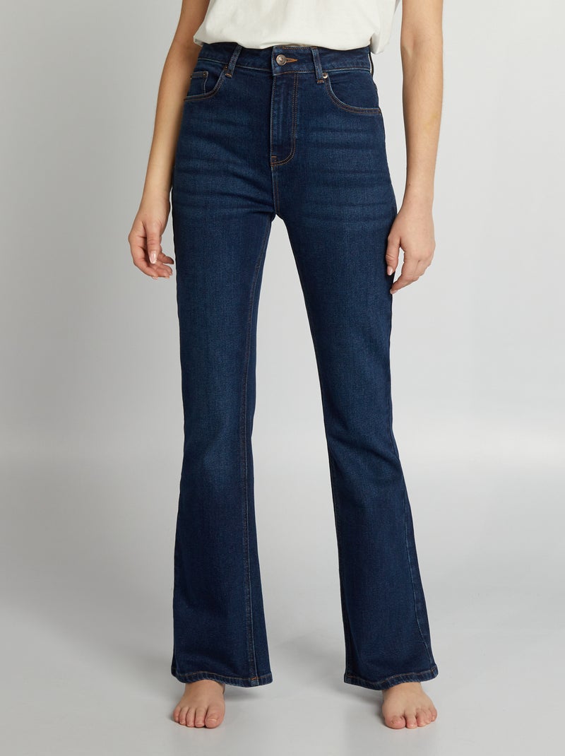 Jean flare/bootcut à 5 poches - L28 - Brut - Femme - 20.00€ - Kiabi