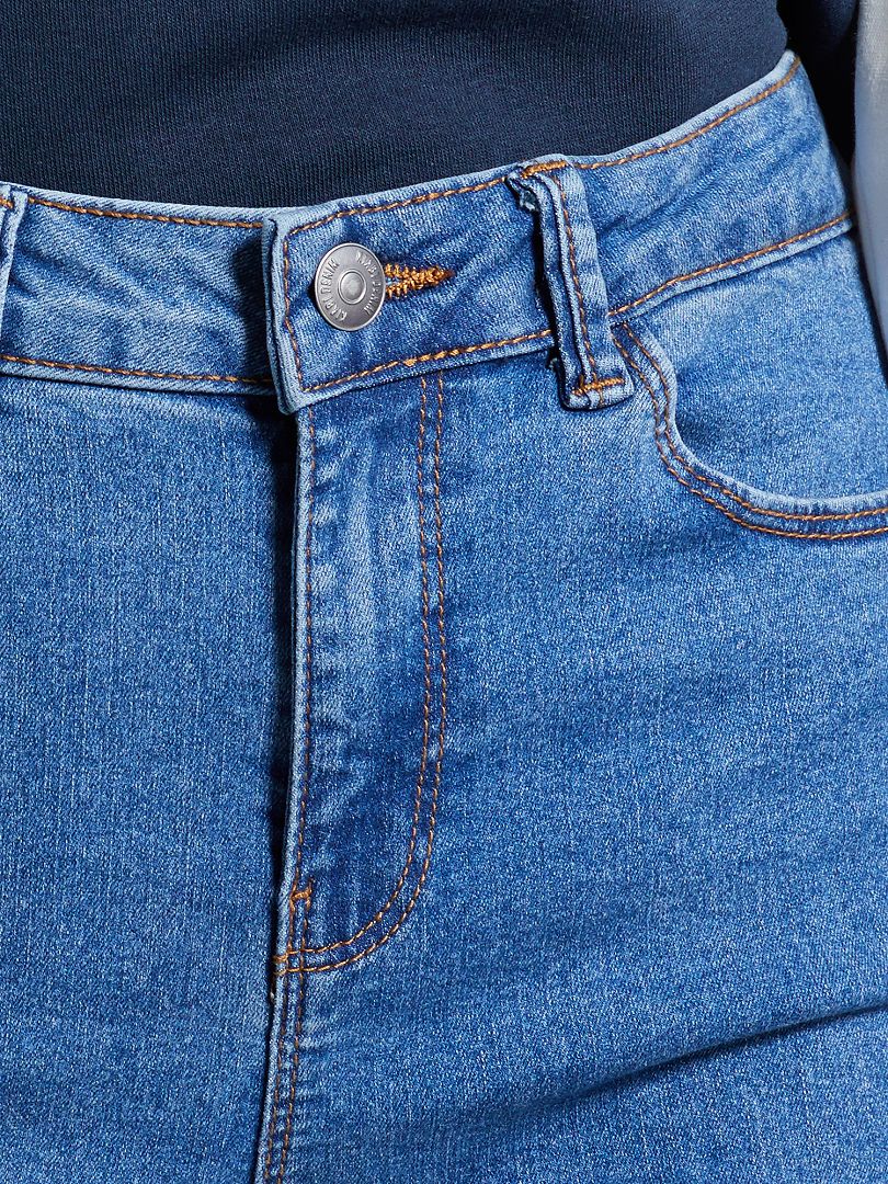 Jean skinny taille haute - stone - Kiabi - 10.00€