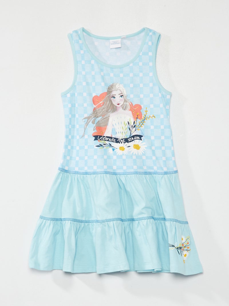 Jersey jurk 'Frozen' 'Disney' - blauw - 15.00€ - Kiabi