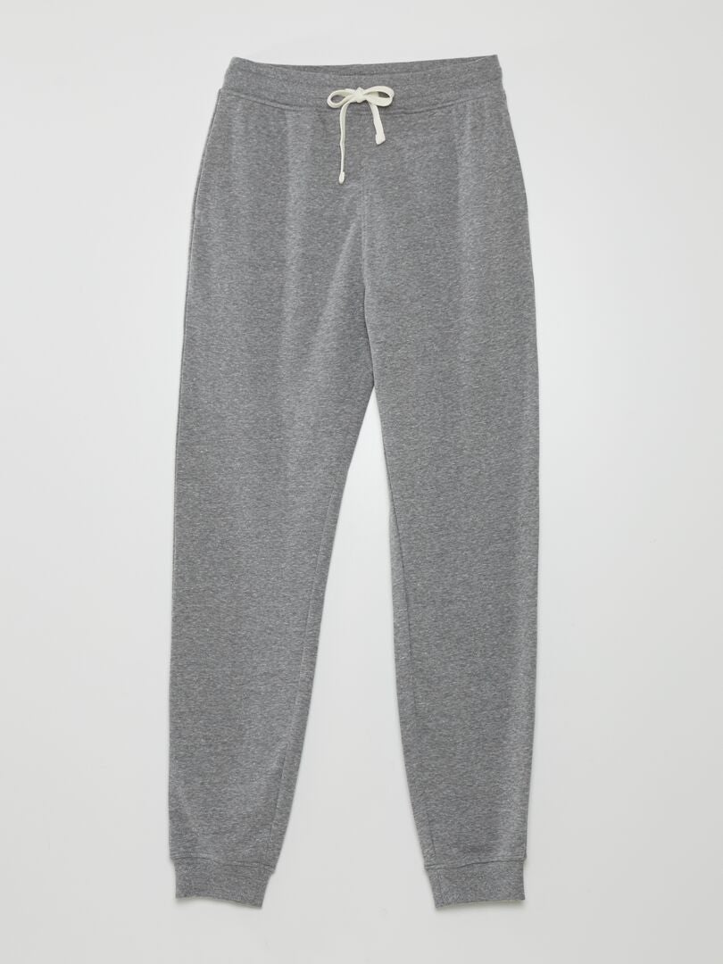 Jogging en french terry - Gris foncé - Kiabi - 9.00€