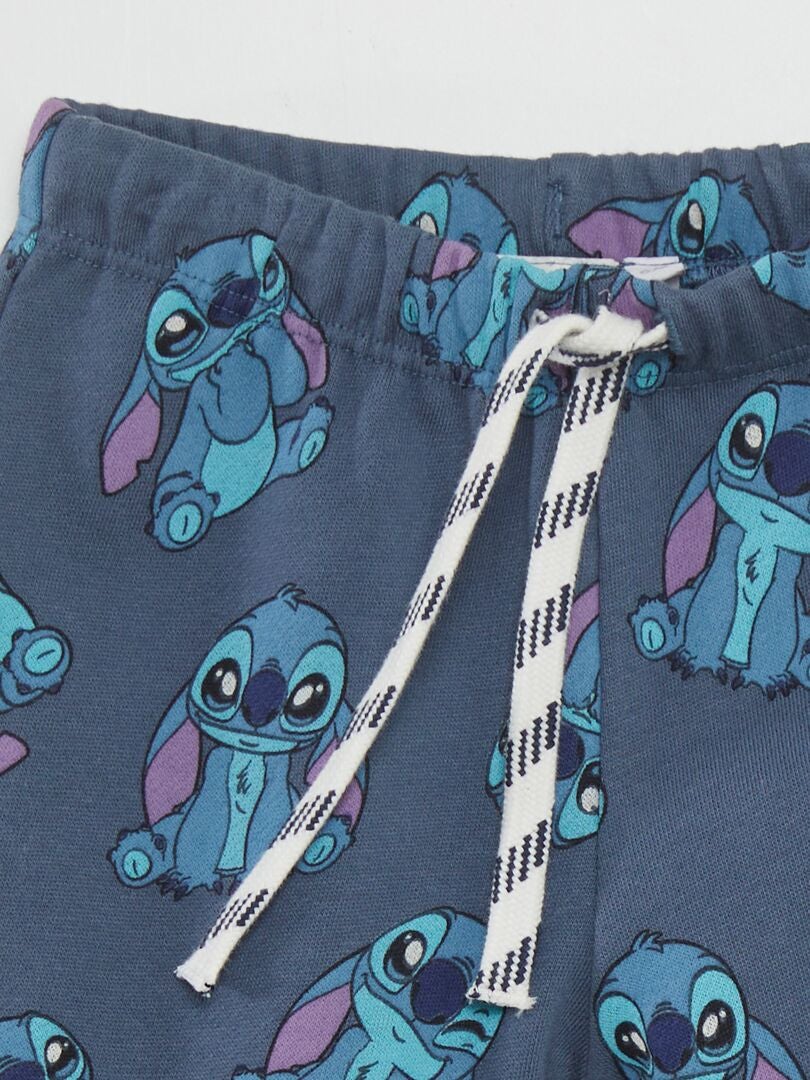 Jogging imprimé 'Stitch' - Bleu - Kiabi - 9.00€