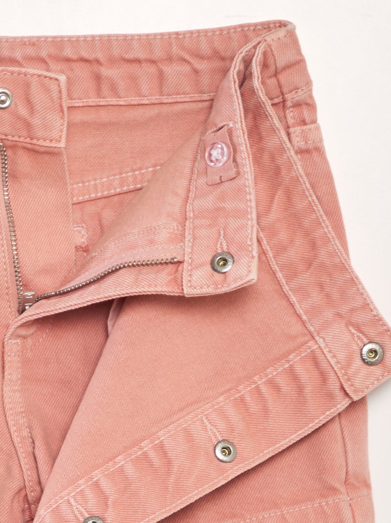 Jupe Short En Jean Rose Kiabi 12 00€