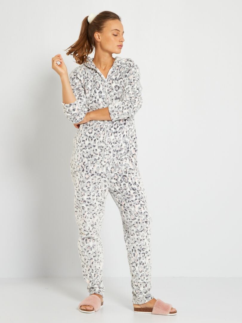 Katten-pyjamapak - grijs - Kiabi - 24.00€