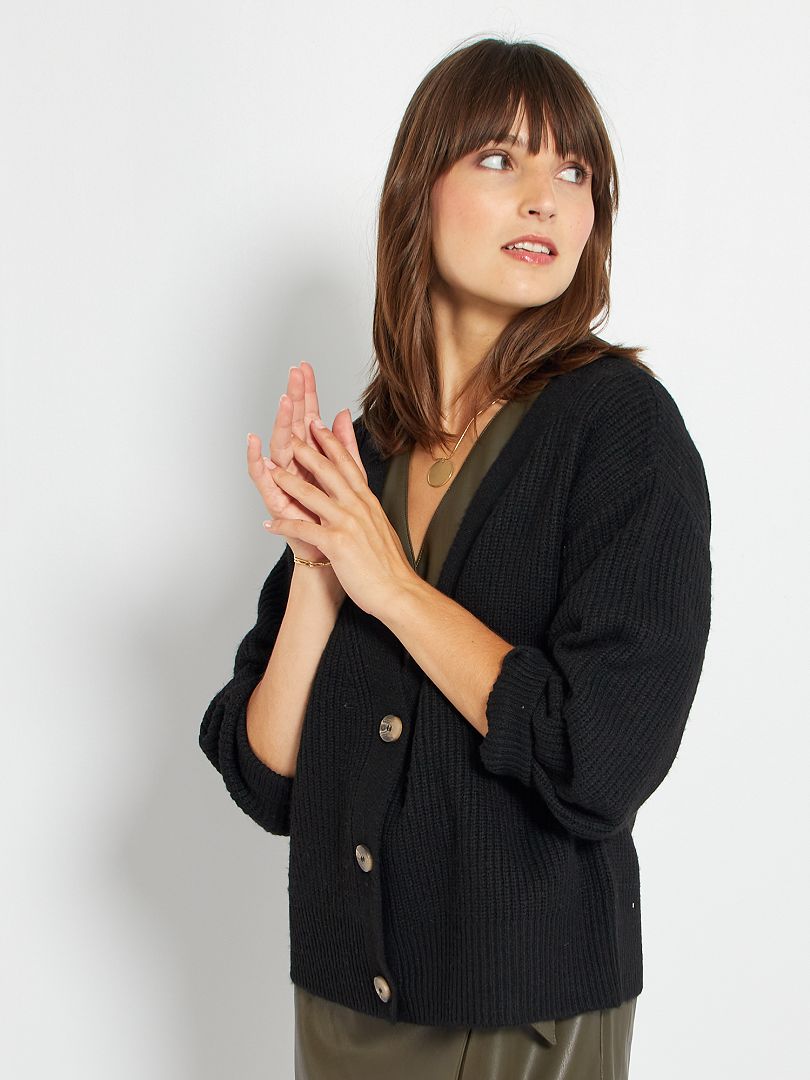 Kort vest - zwart - Kiabi - 15.00€