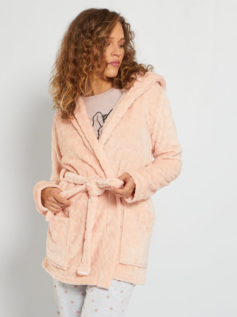 Korte badjas - roze - Kiabi - 18.00€