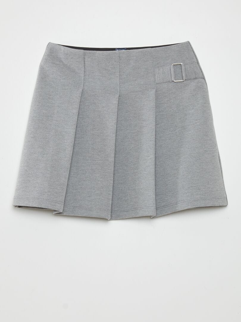 Korte rok van milanotricot - GRIJS - Kiabi - 12.00€