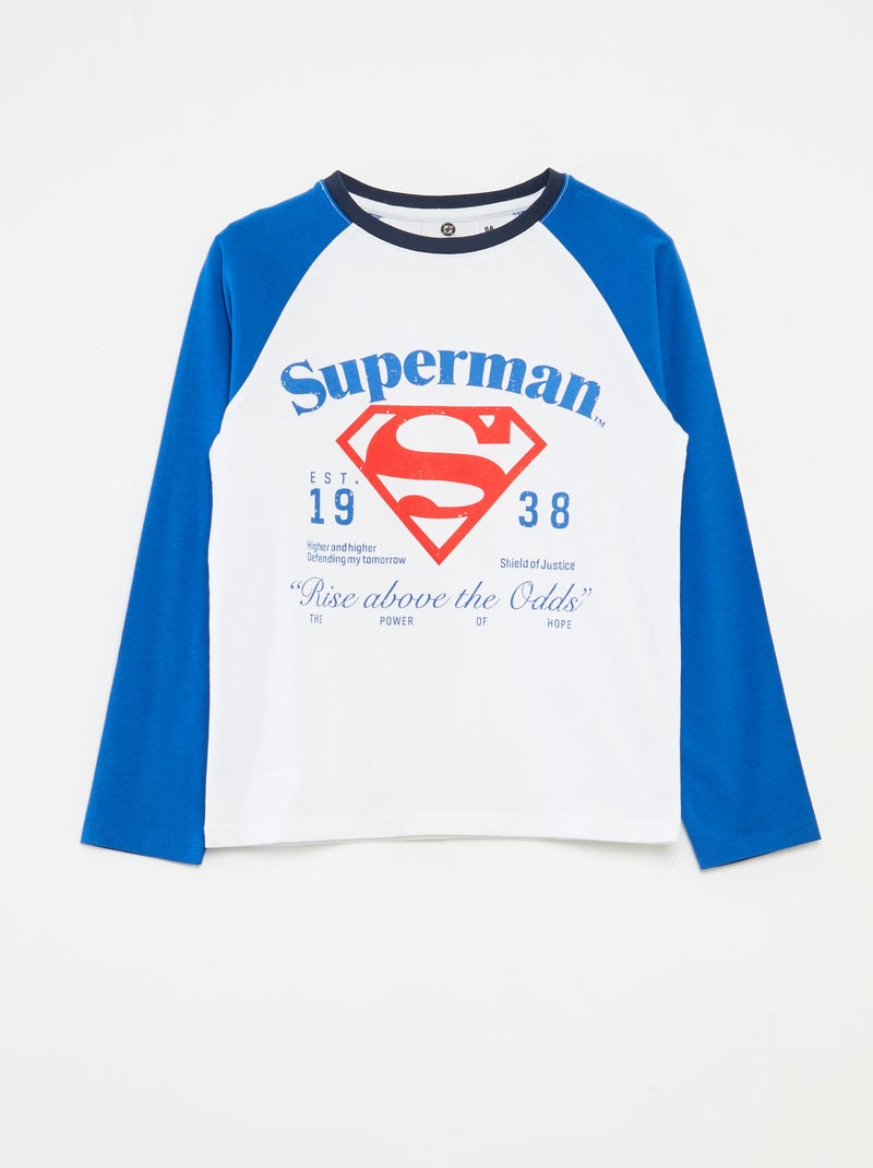 Lange DC Comics-pyjama met Superman-print - 2-delig - Blauw - Jongen ...