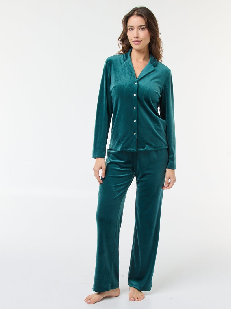 Pyjama Damen Groe Groen