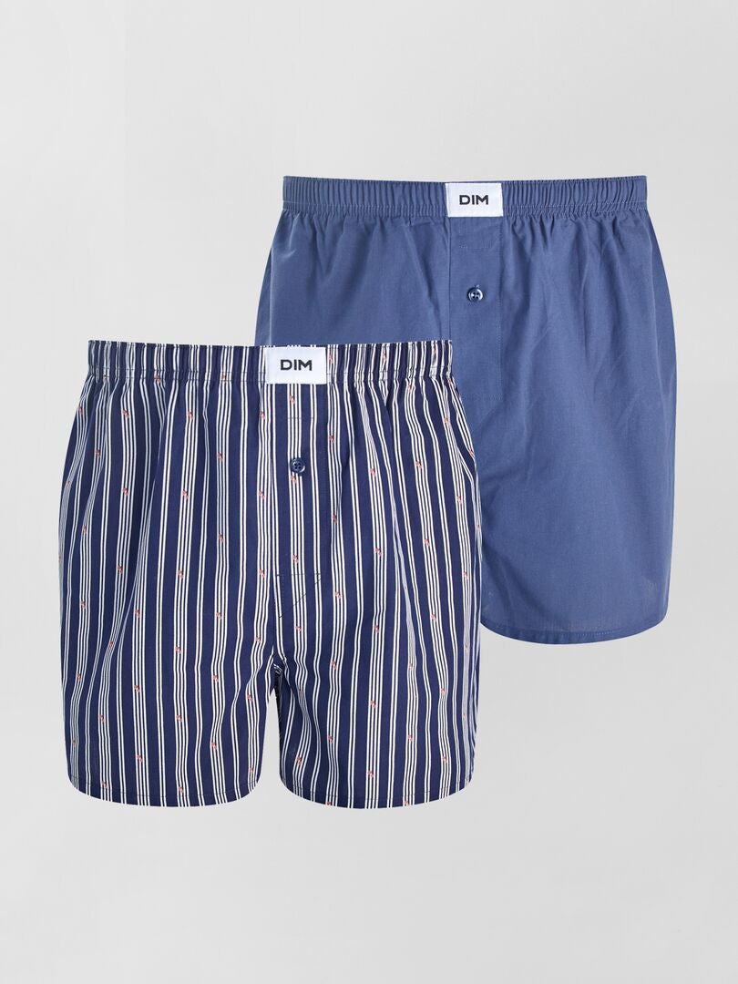 Lot de 2 caleçon 'DIM' - Bleu - Kiabi - 24.00€