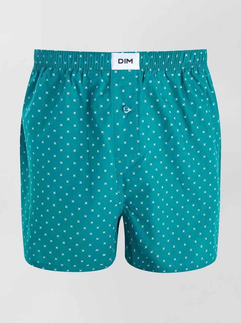 Lot de 2 caleçon 'DIM' - Gris/vert - Kiabi - 24.00€