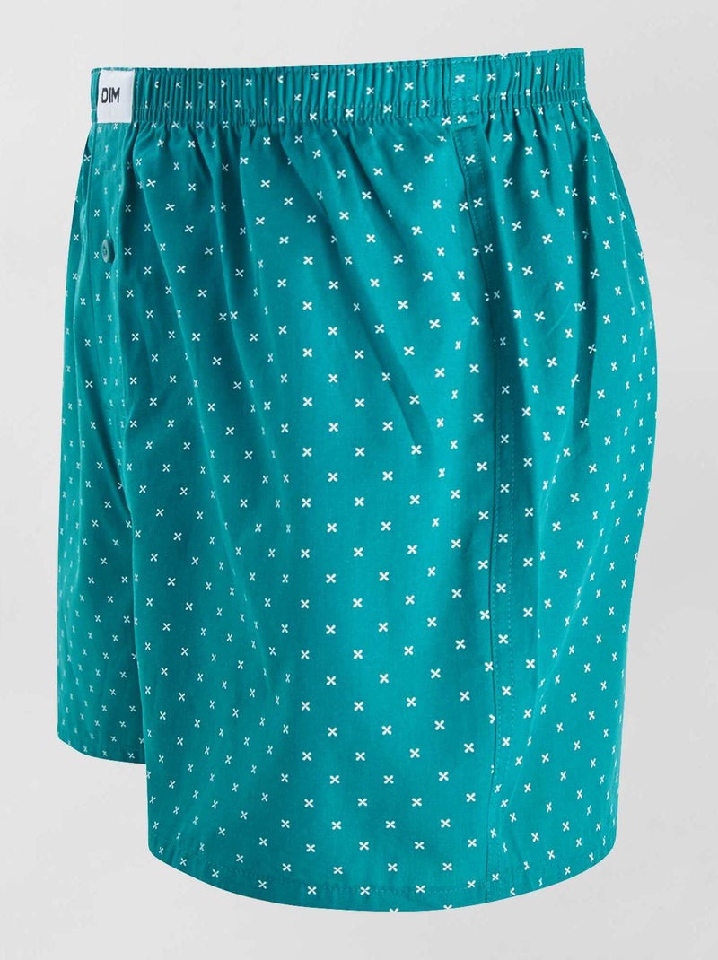 Lot de 2 caleçon 'DIM' - Gris/vert - Kiabi - 24.00€