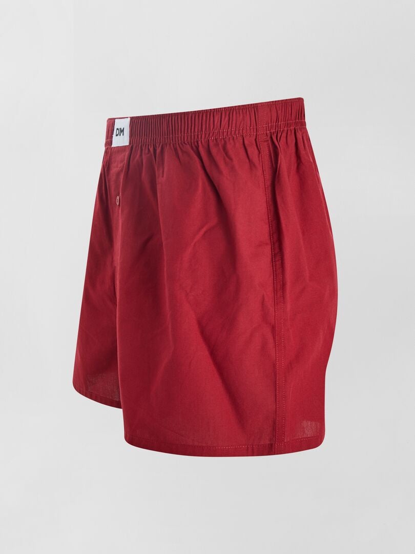 Lot de 2 caleçon 'DIM' - Rouge/bleu - Kiabi - 15.40€