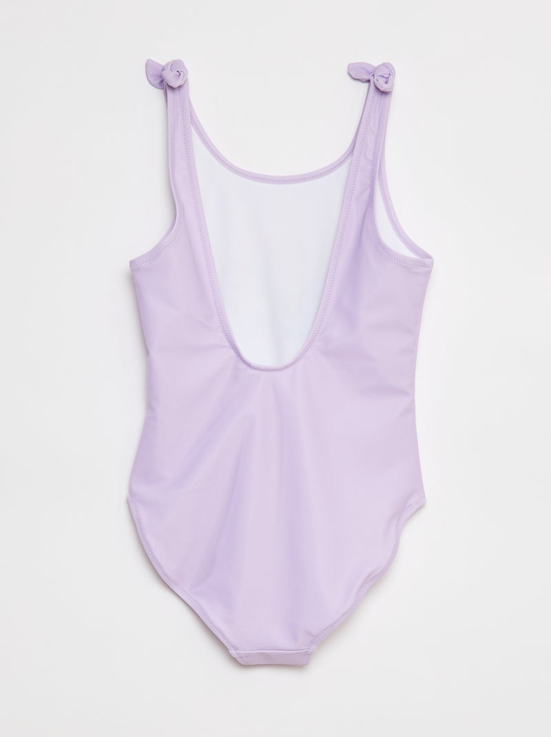 Maillot de bain 'Lilo' - 1 pièce - VIOLET - Fille - 14.00€ - Kiabi