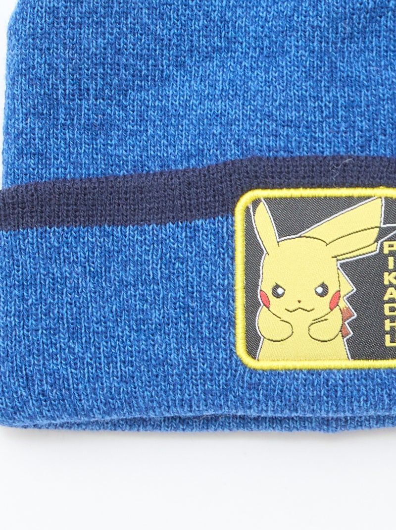 Muts van tricot 'Pokémon' - Blauw - Jongen - 8.00€ - Kiabi
