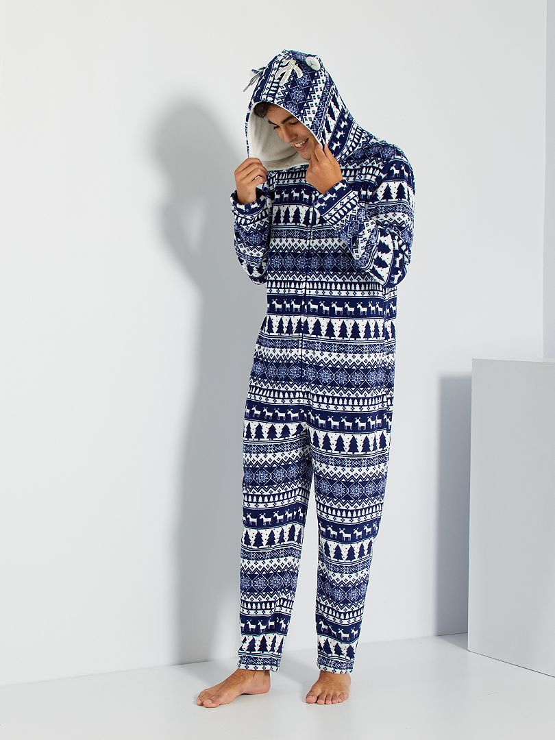 Onesie 'hert' - blauw - Kiabi - 23.00€