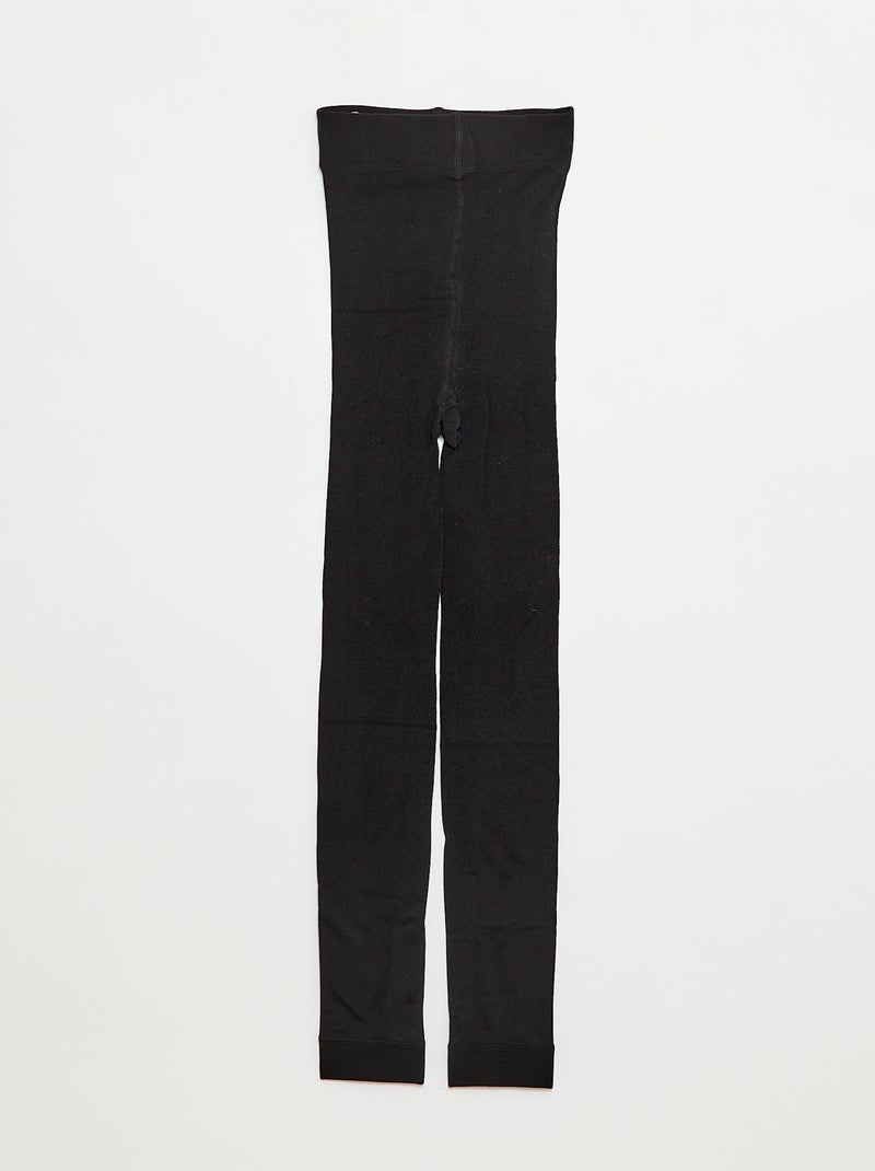 Paire de collant confort - Noir - Fille - 7.00€ - Kiabi