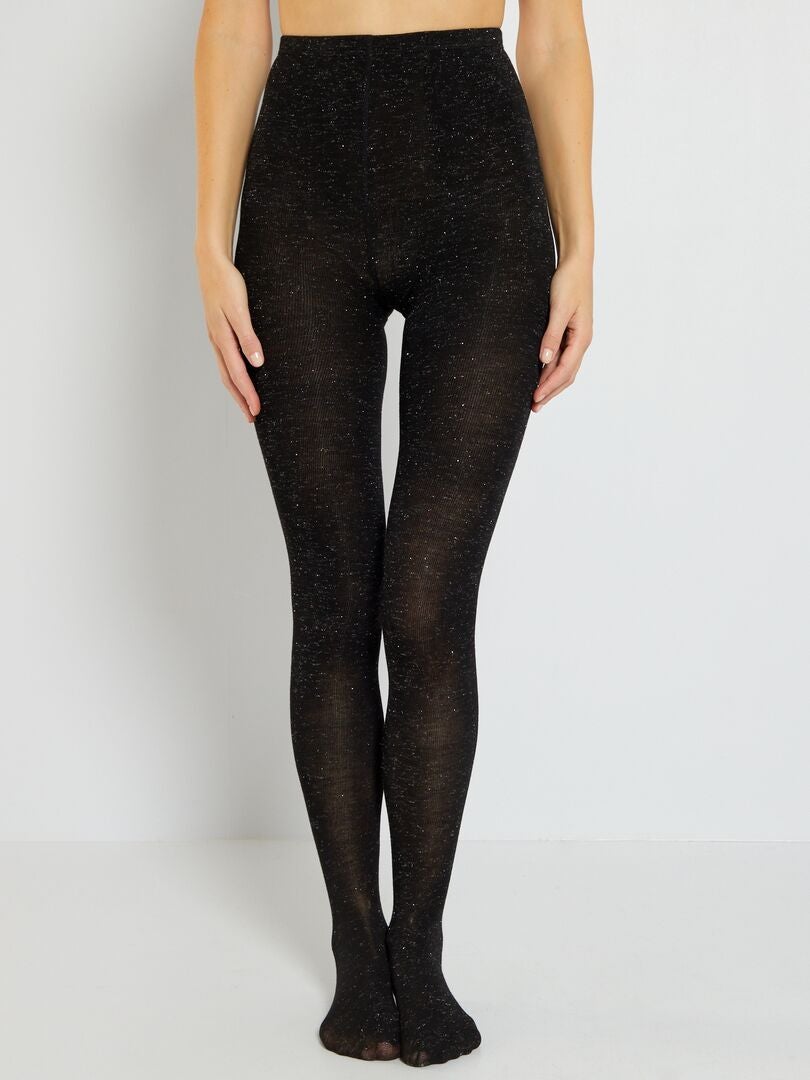 Paire de collants - 160D - Noir - Kiabi - 7.00€