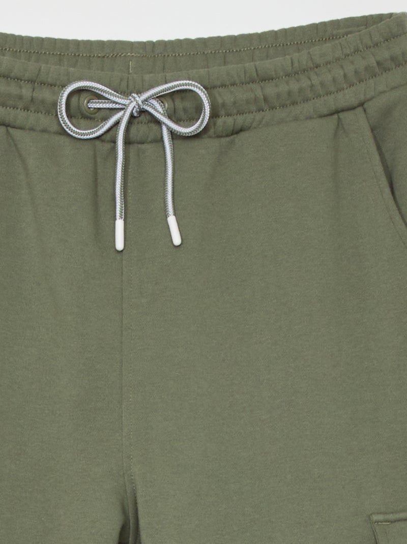Pantalon de jogging avec poches - Vert - Kiabi - 12.00€