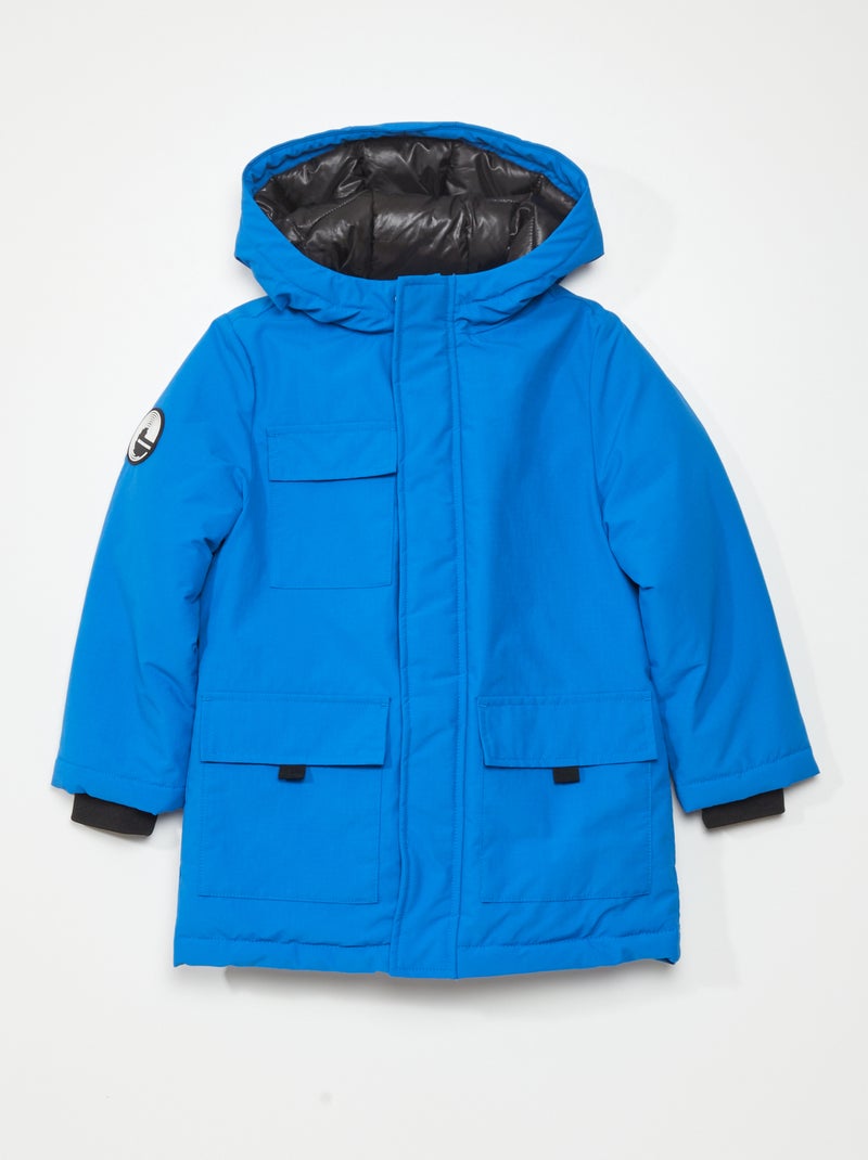 Parka met capuchon - Altijd superwarm - GEEL - 37.00€ - Kiabi
