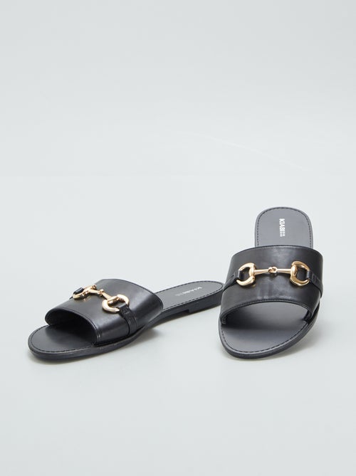 Elegante en trendy platte sandalen dames - Kiabi