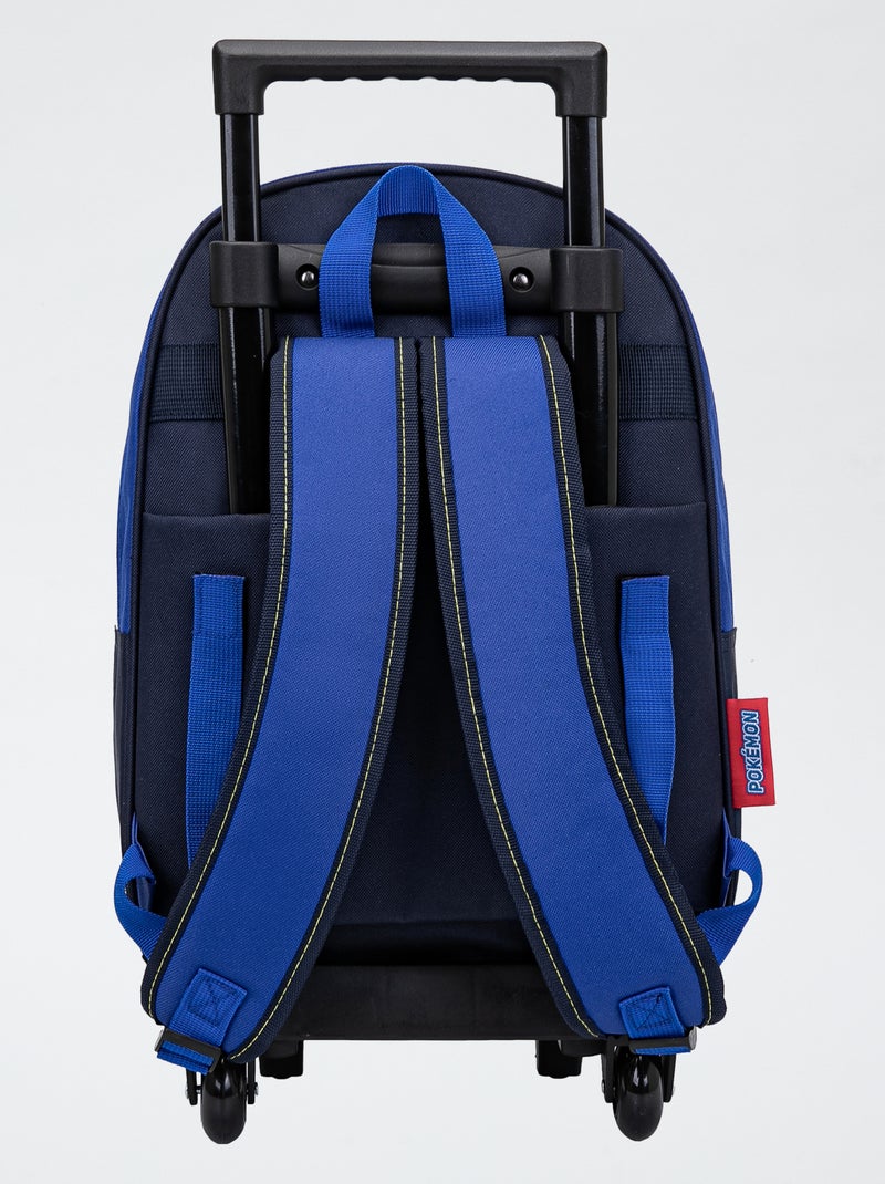 Pokémon-tas met wieltjes - BLAUW - Jongen - 42.00€ - Kiabi