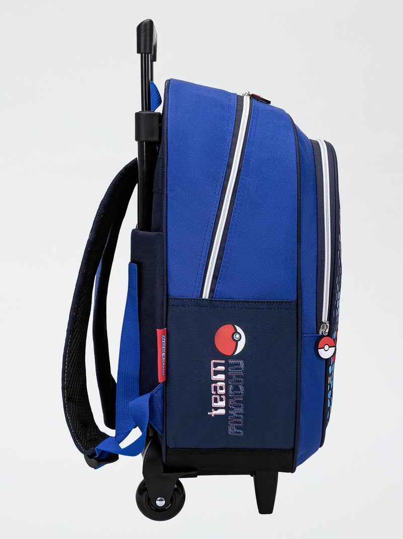 Pokémon-tas met wieltjes - BLAUW - Jongen - 42.00€ - Kiabi