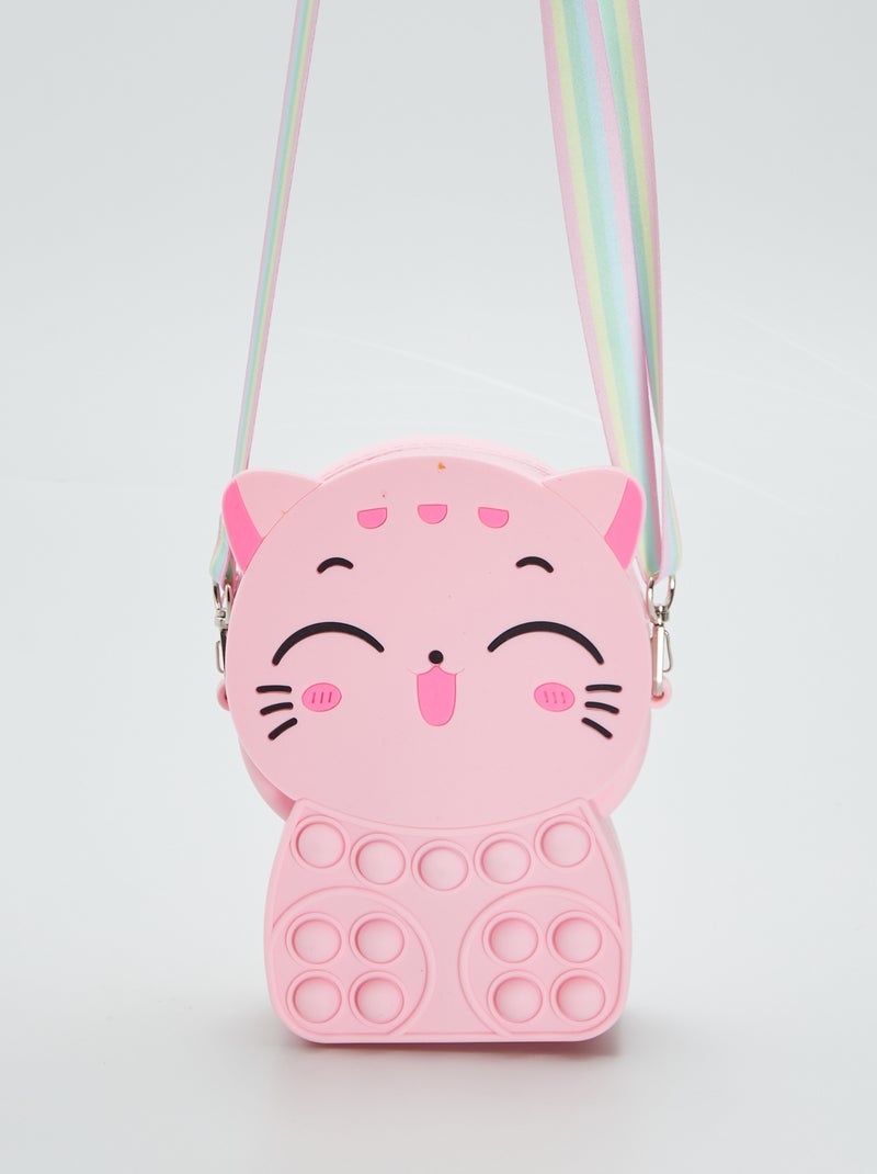 Pop-It tas in de vorm van een kawaii-katje - - ROSE - Kiabi - 6.00€