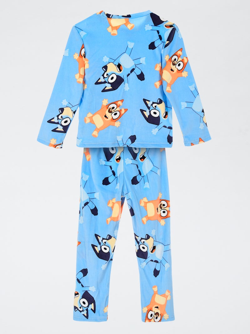Pyjama chaud 'Bluey' - Bleu - Garçon - 15.00€ - Kiabi