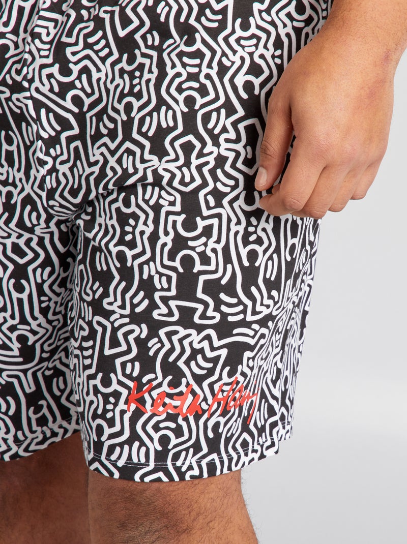 Pyjama 'Keith Haring' - 2-delig - ORANJE - Kiabi - 22.00€