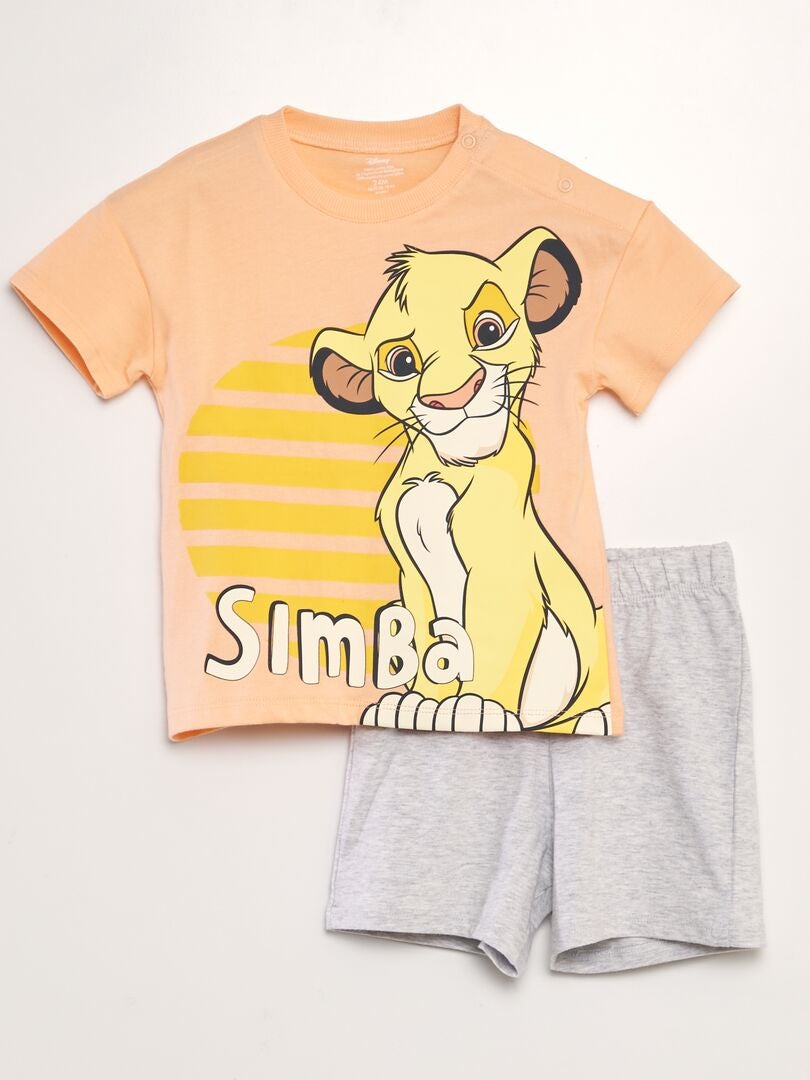 Pyjama 'Simba' - 2-delig - ORANJE - Kiabi - 10.00€