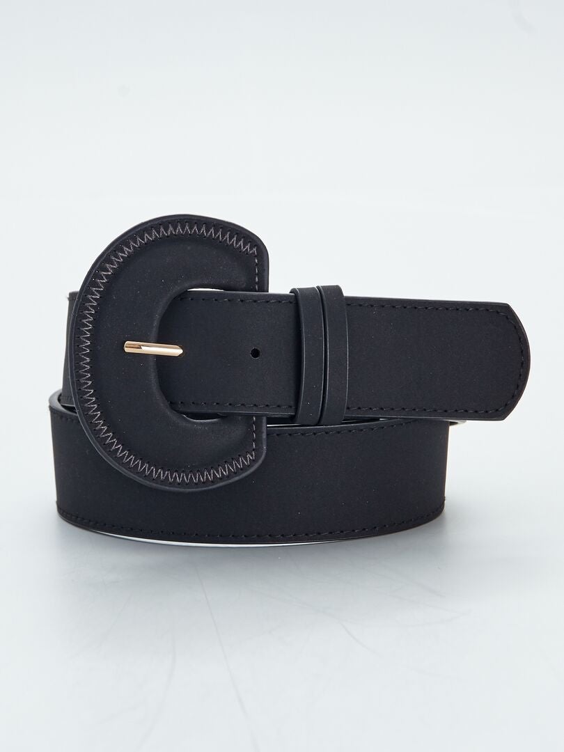 Riem met gesp - ZWART - Kiabi - 8.00€