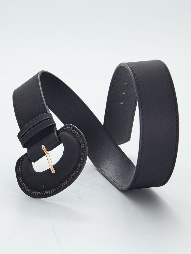 Riem met gesp - ZWART - Kiabi - 8.00€