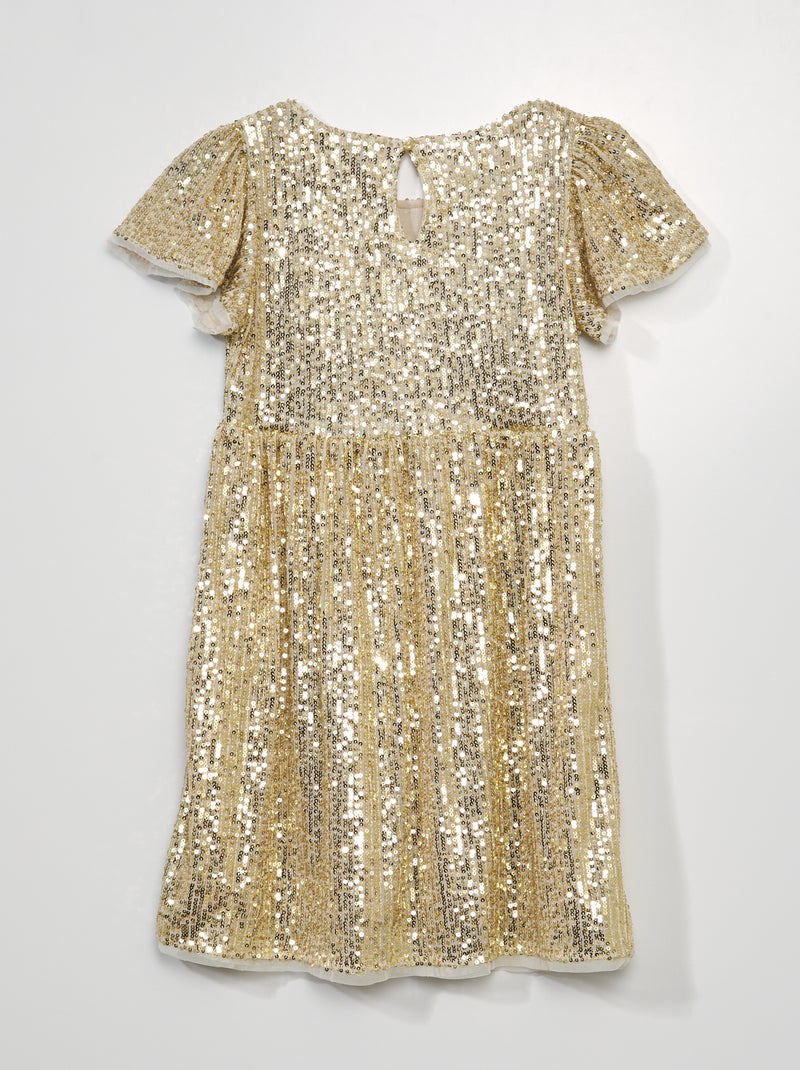 Robe à sequins - doré - Kiabi - 17.00€