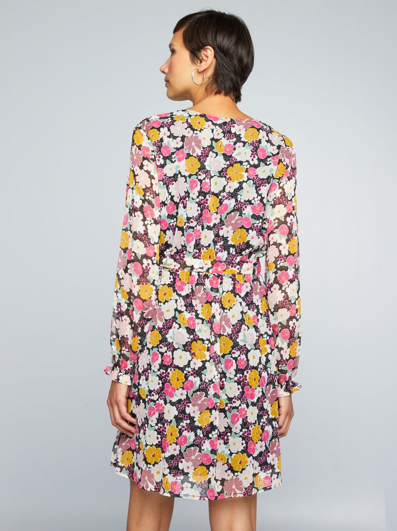 Robe en voile courte évasée 'JDY' - Rouge - Kiabi - 27.00€